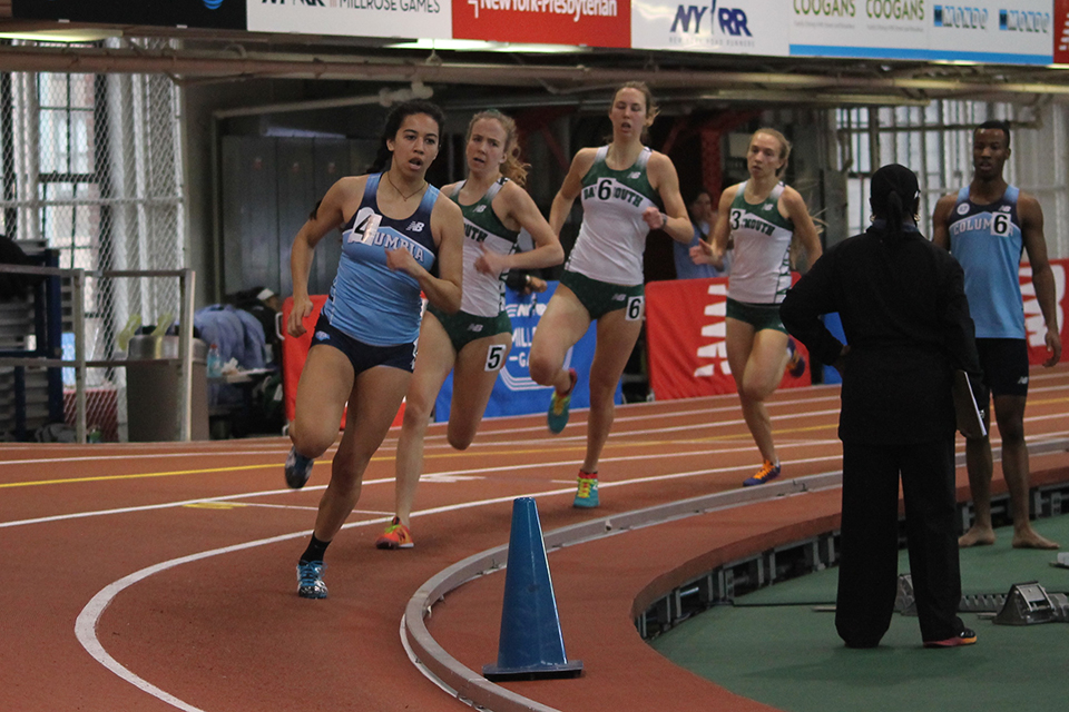 Indoor track and field earns top finishes, personal bests at three ...