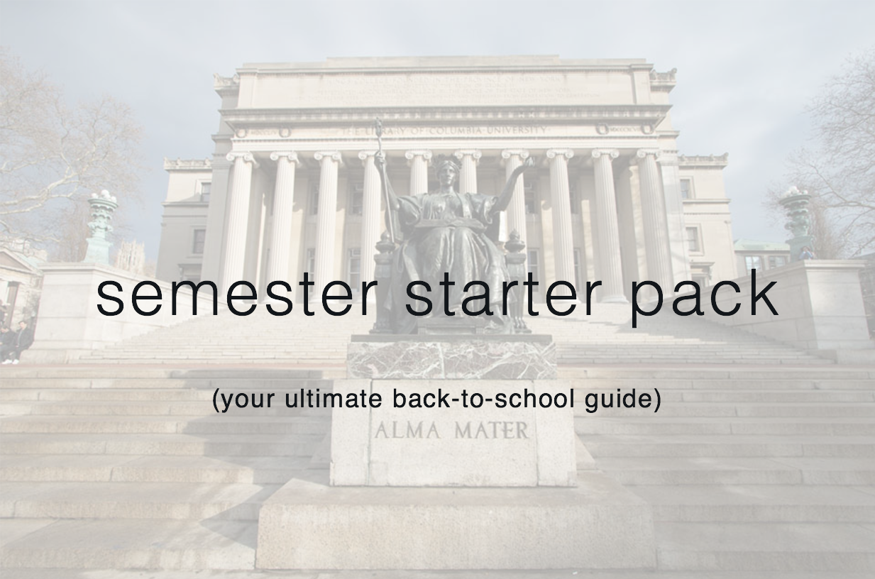 Semester Starter Pack