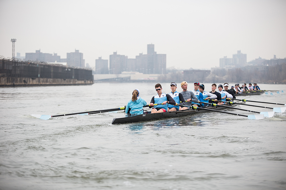 Heavyweight rowing concludes regular season with Stevenson Cup